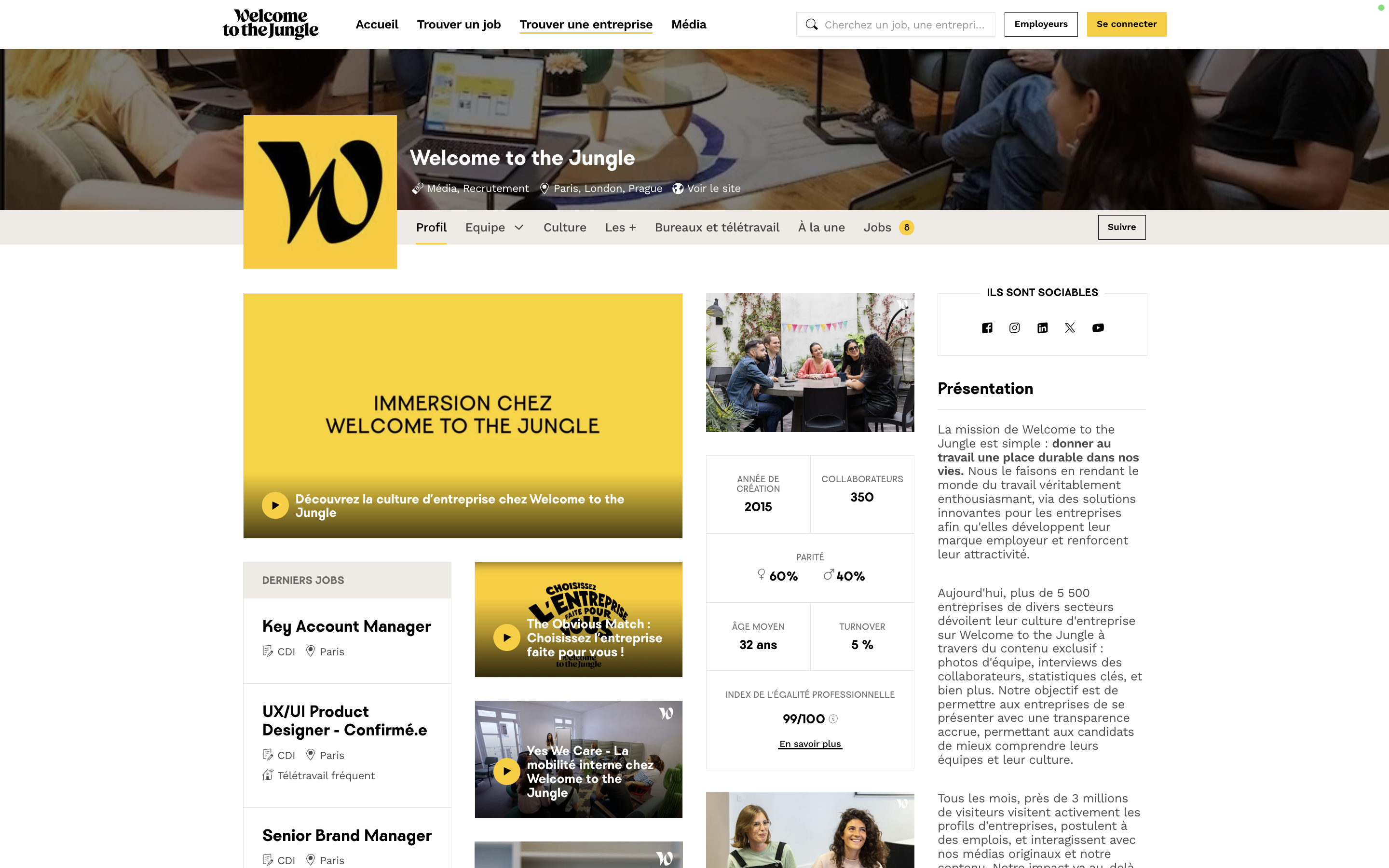 Expérience candidat améliorée | Welcome to the Jungle Solutions